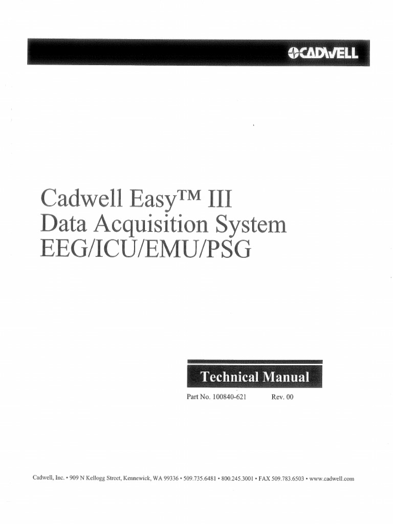 Manual Tecnico Easy 3 | PDF