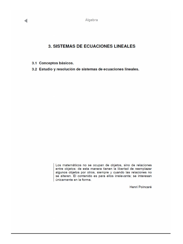 Sistemas de M Ecuaciones Lineales Con N Incognitas 1 | PDF