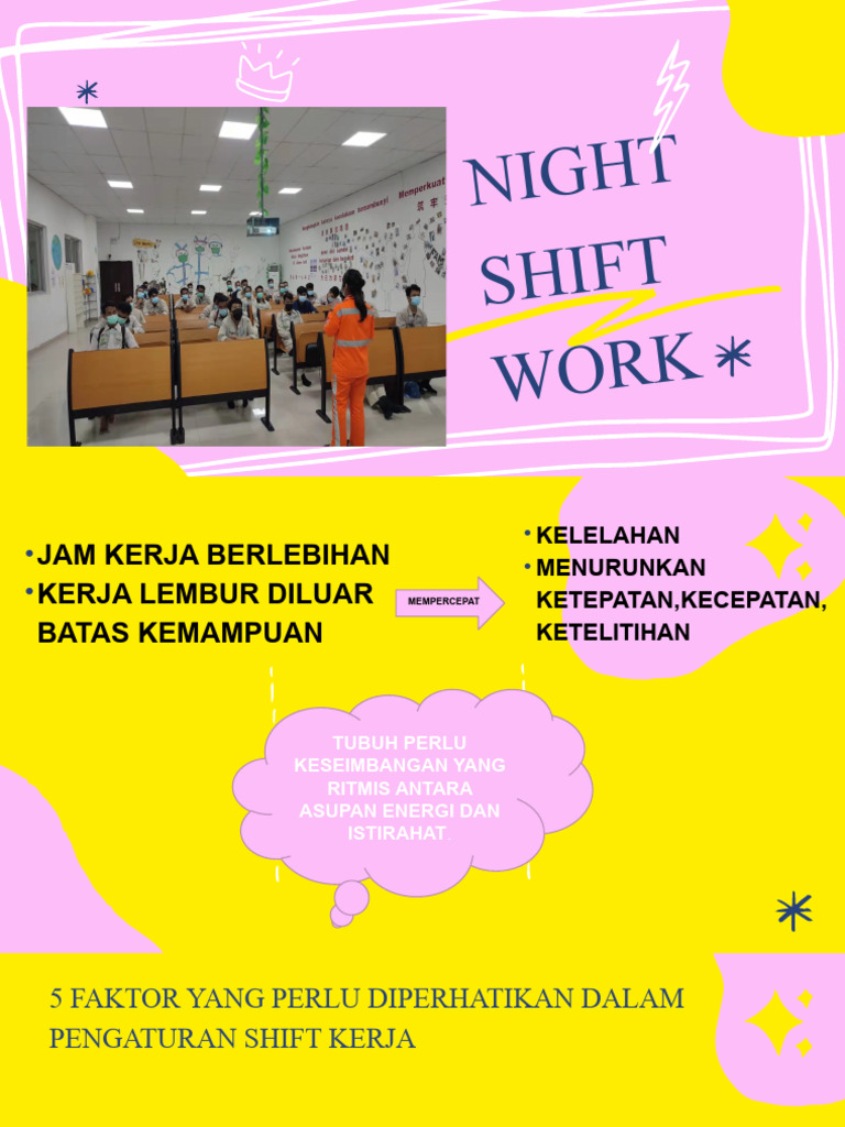 Panduan Kerja Shift Malam yang Sehat | PDF