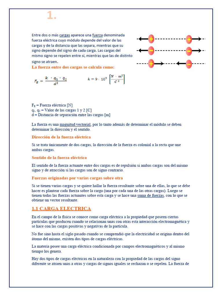 Fisica 1 | Descargar gratis PDF | Campo magnético | Electronvoltio