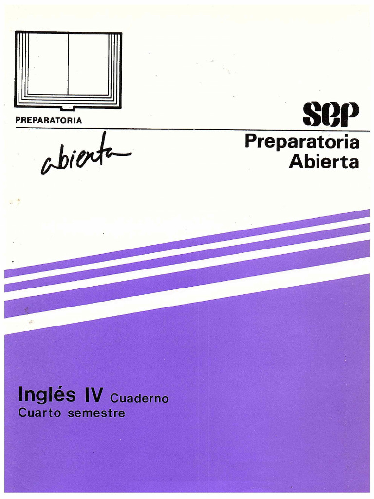 40 - Ingles IV - Cuaderno de Trabajo | PDF
