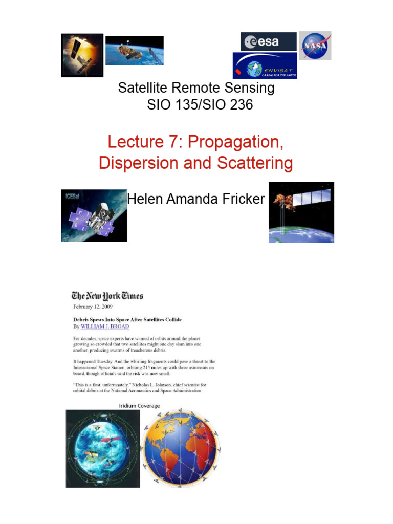 Lec 07 | PDF | Scattering | Electromagnetic Radiation