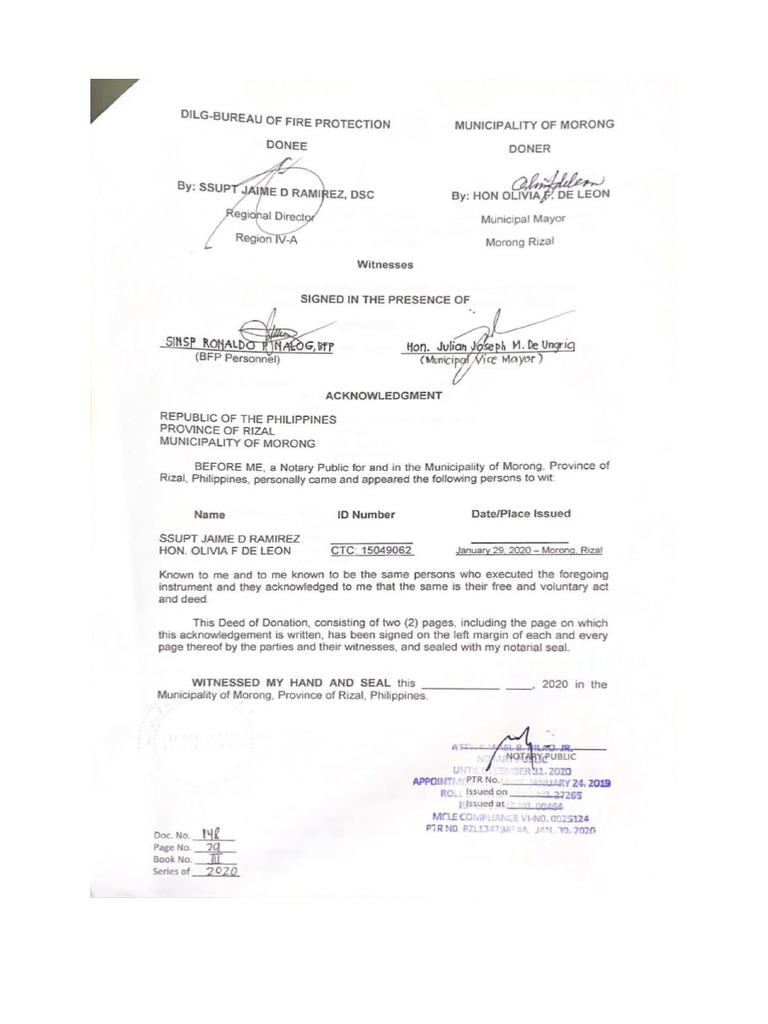 C. Proof of BFP Ownership | PDF