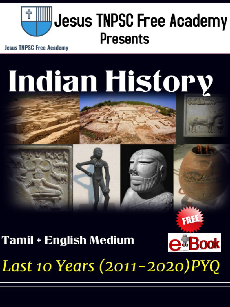 TNPSC History Previous Year Papers | PDF