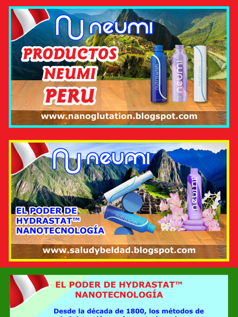 Productos Neumi Peru | PDF | Antioxidante | Glutatión