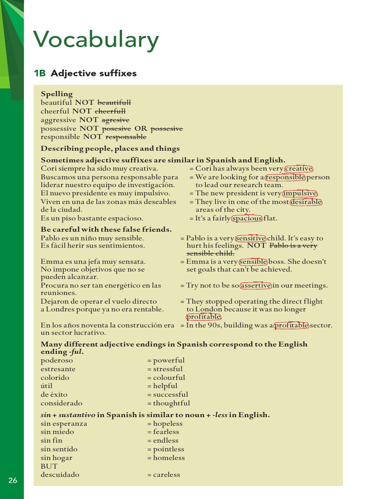 1B-SPEAKERS OF SPANISH - Pocket - Book-26-27 | PDF | Linguistic ...