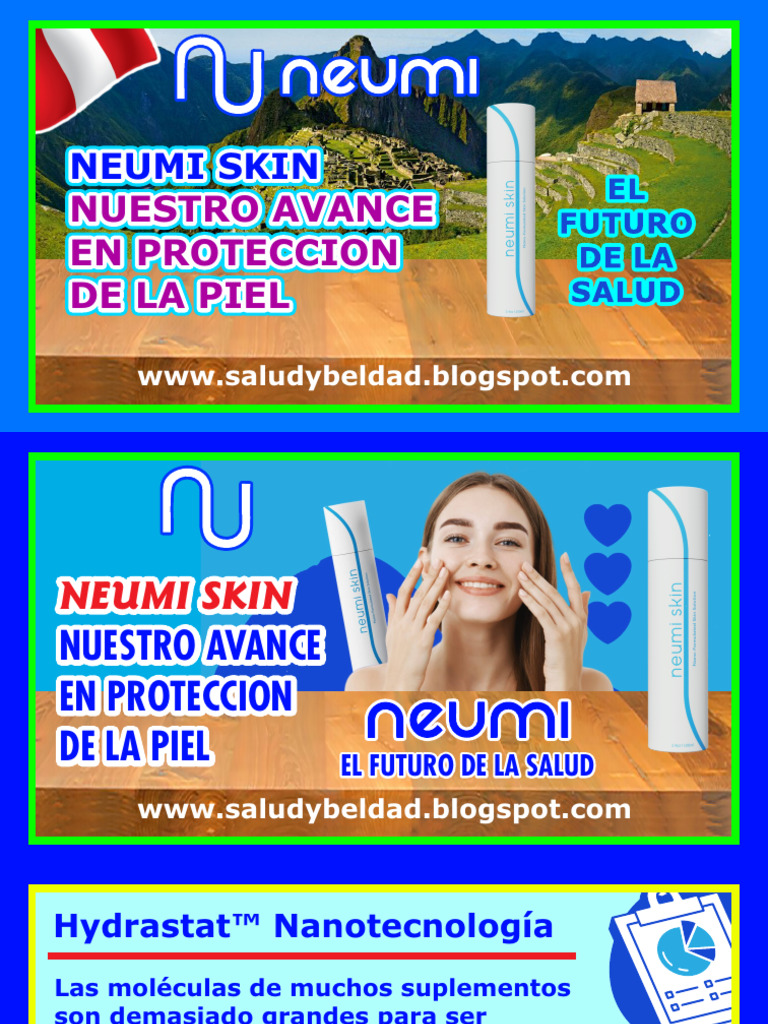 Neumi Skin Peru | PDF | Nanotecnología | Piel