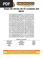 Sopa de Letras de Contaminacion Ambiental | PDF | Contaminación ...