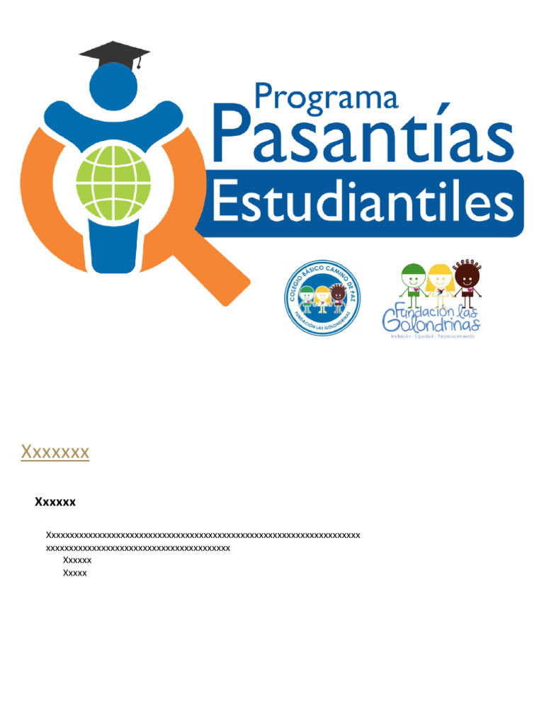 Pasantias Presentacion Plantilla 2017 | PDF