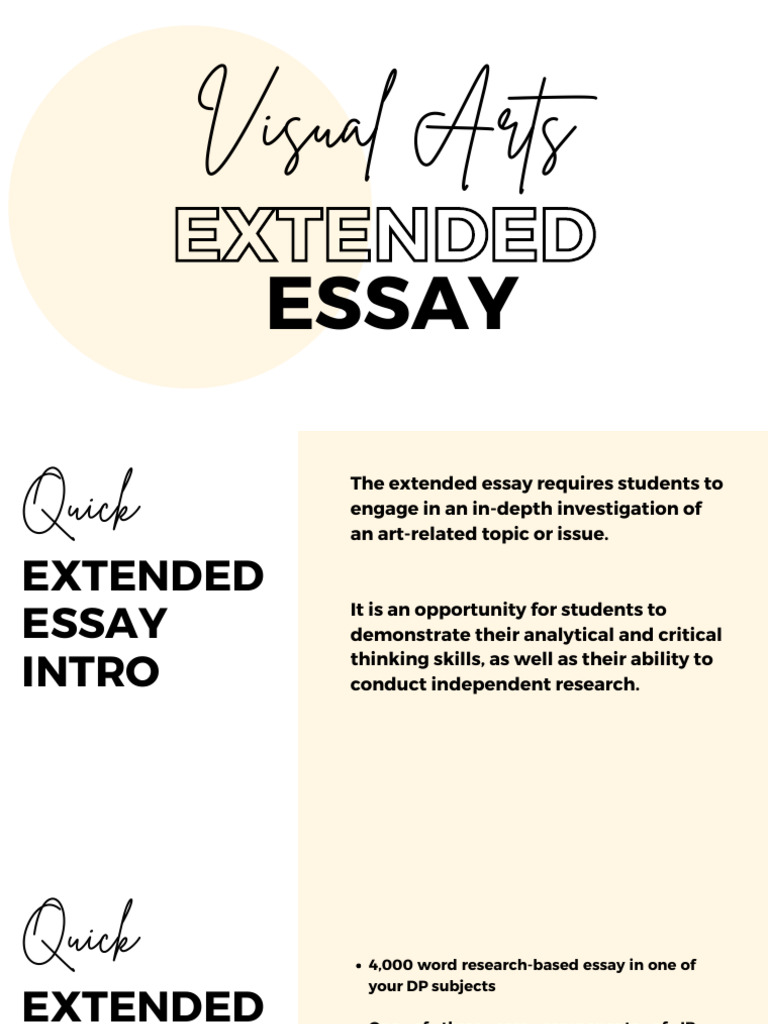 Extended Essay | Download Free PDF | Essays | Critical Thinking