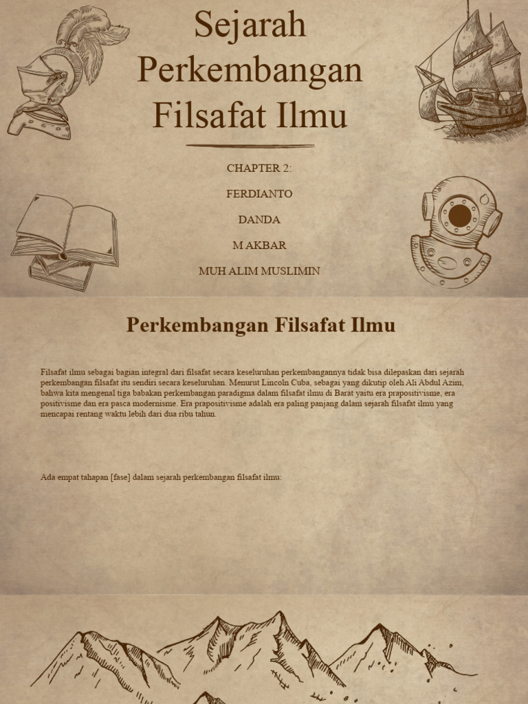 Sejarah Perkembangan Filsafat Ilmu | PDF