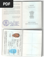 Jeroja Thonees Passport Front & Back | PDF