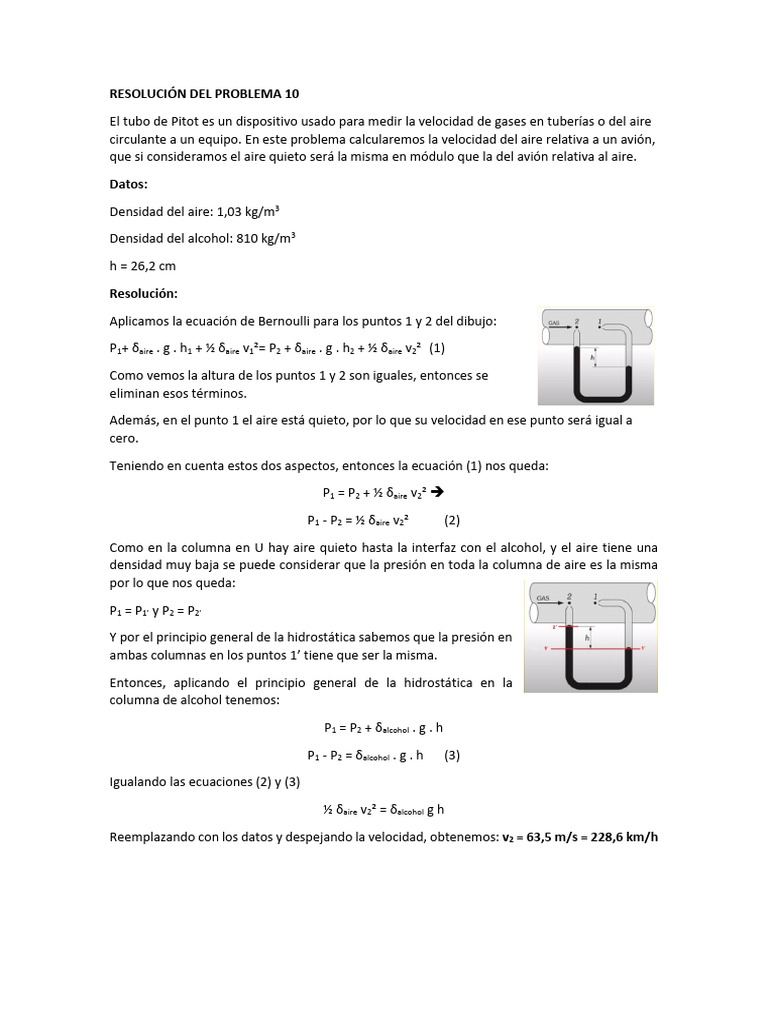 Resolución Del Problema 10 | PDF