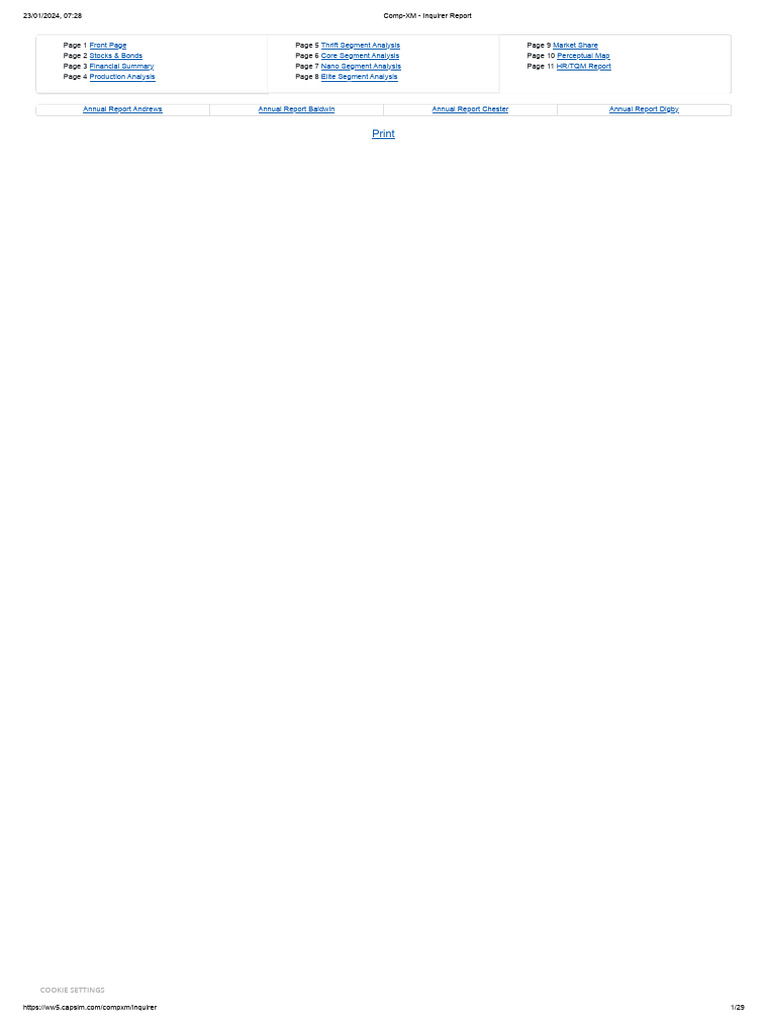 Comp-XM - Inquirer Report | PDF | Financial Accounting | Financial ...