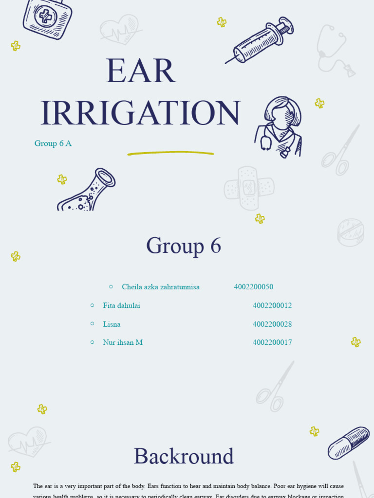 Ear Irrgation | PDF | Medical Specialties | Auditory System