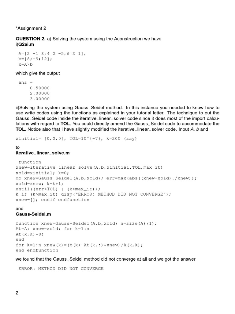 Solutions To Assignment 02 | Download Free PDF | Algorithms | Mathematical Objects