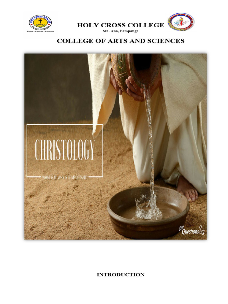 BSHM 1e Christology Prelim Module Second Semester | PDF | Christology | Jesus