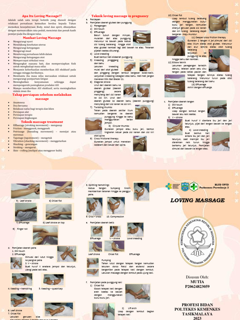 Mutia - Leaflet Loving Massage | PDF