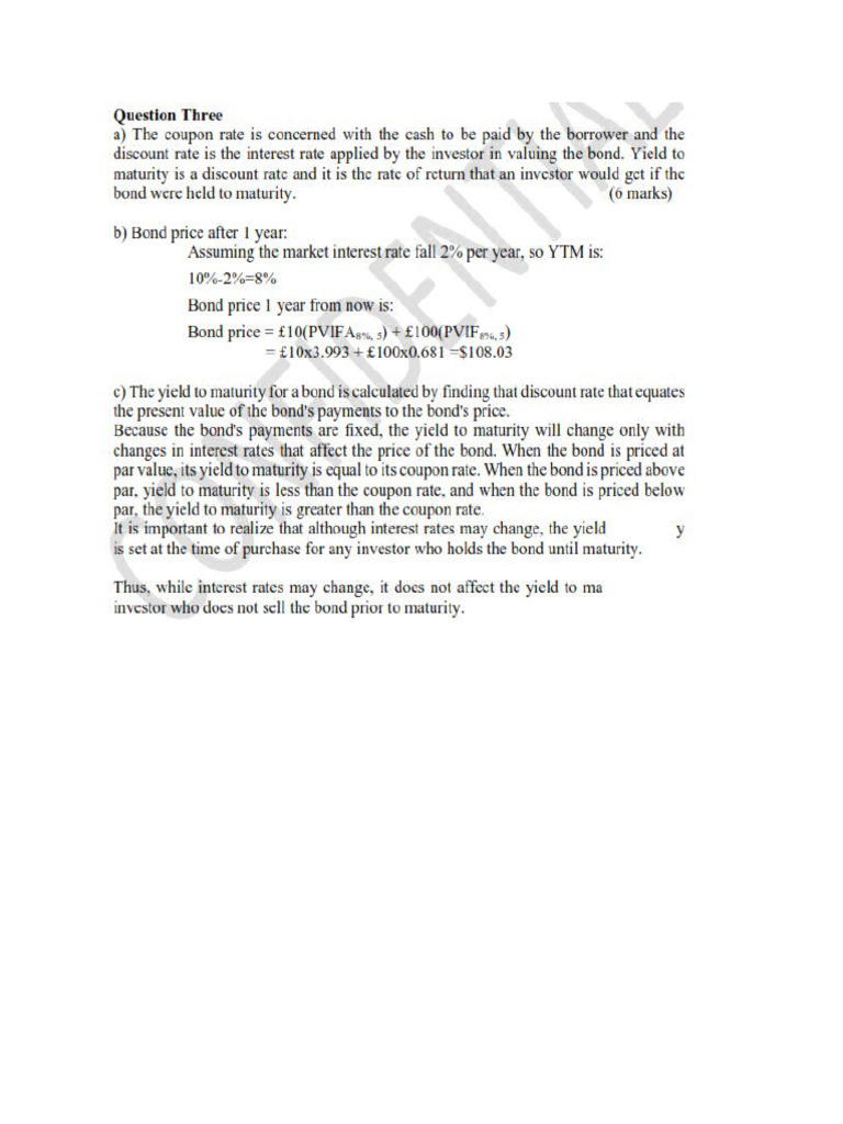 Revision questions_Set 3_Solutions | PDF