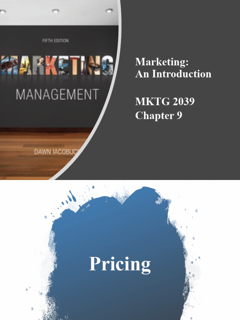 Marketing Pricing Strategies | PDF | Demand | Price Elasticity Of Demand