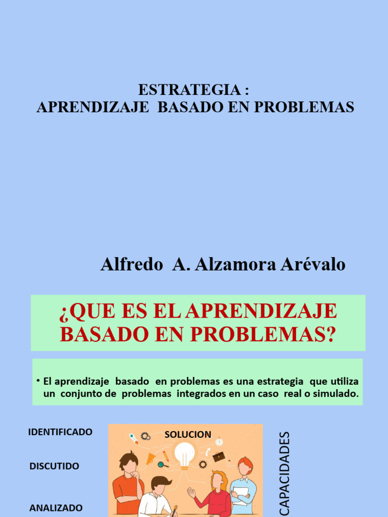 ABPROBLEMAS | PDF | Aprendizaje | Creatividad