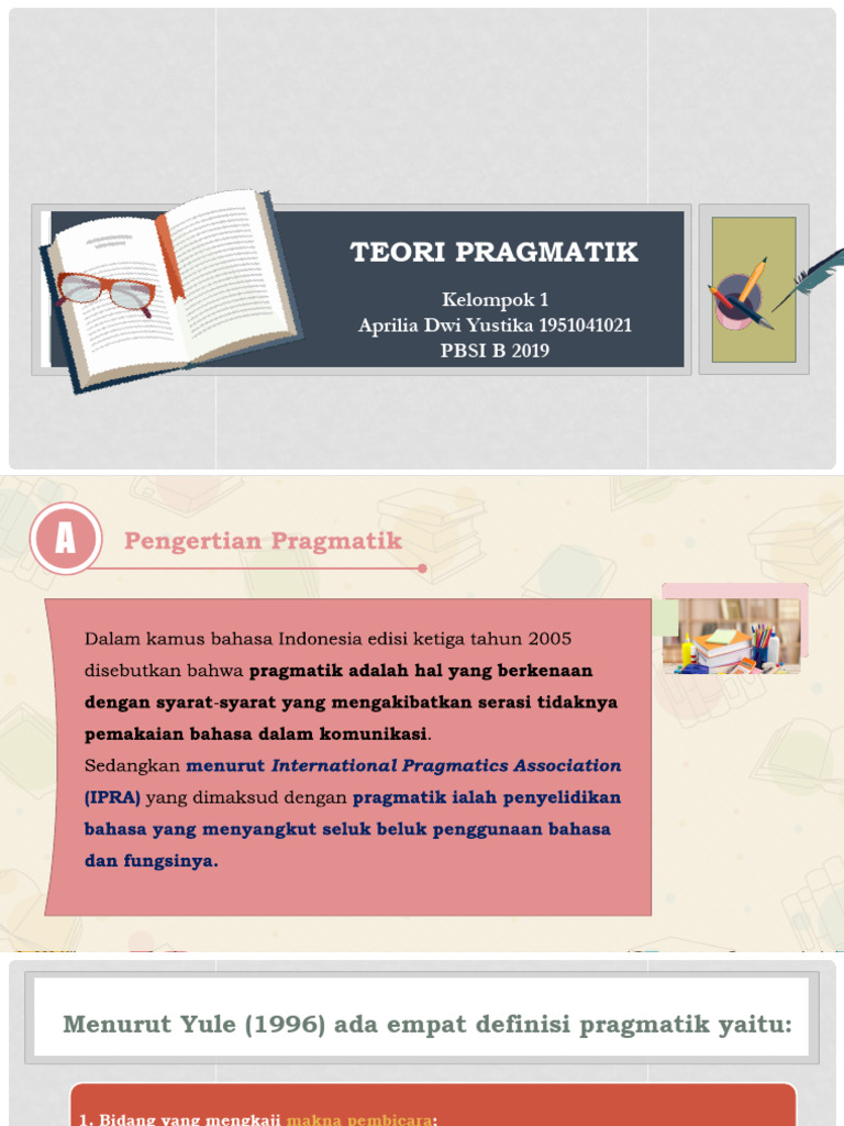 Teori Pragmatik | PDF