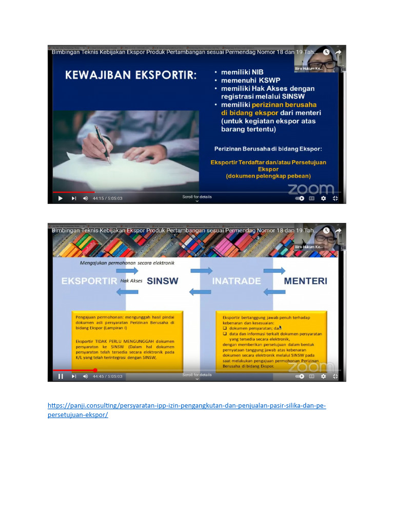 Sillabus Ekspor | PDF