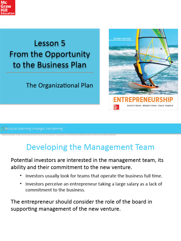 Lesson 5 Entrep | PDF | S Corporation | Limited Liability Company