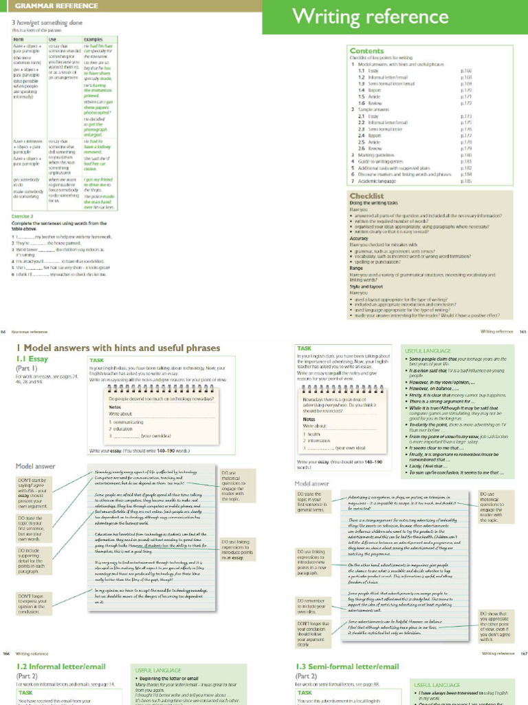 Writing_Advanced | PDF