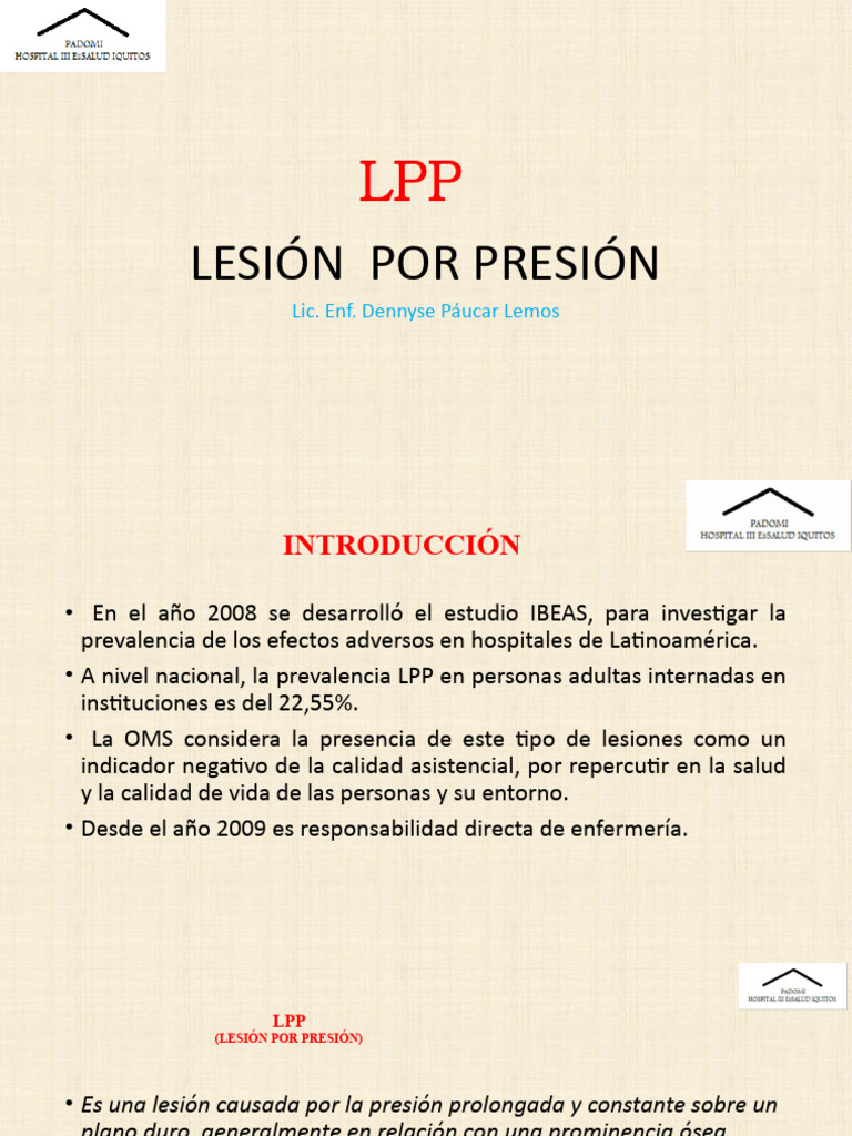 Exposicion LPP | PDF | Piel | Herida