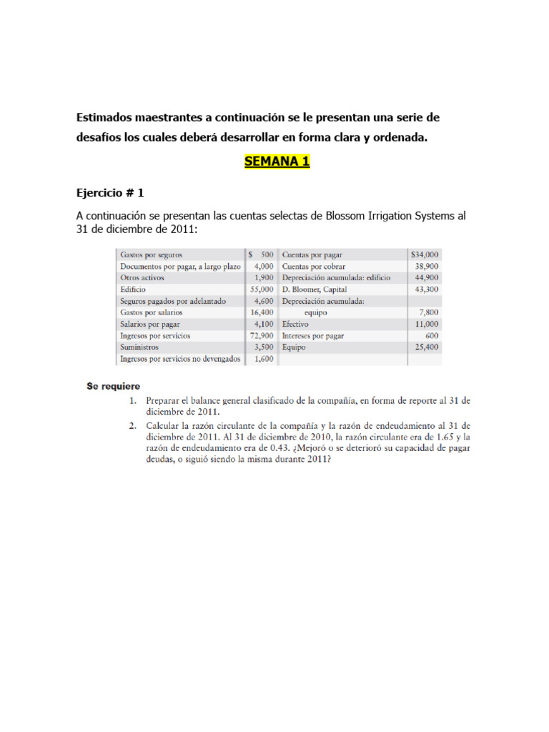 Tarea Modulo 2 Contabilidad General Maestria | PDF Tarea Modulo 2 Contabilidad General Maestria | PDF
