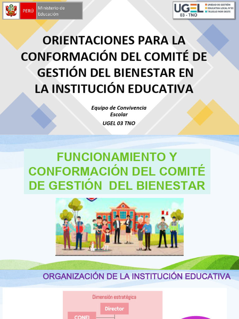 Orientaciones para La Conformacion Del Comite de Gbe | PDF | Violencia