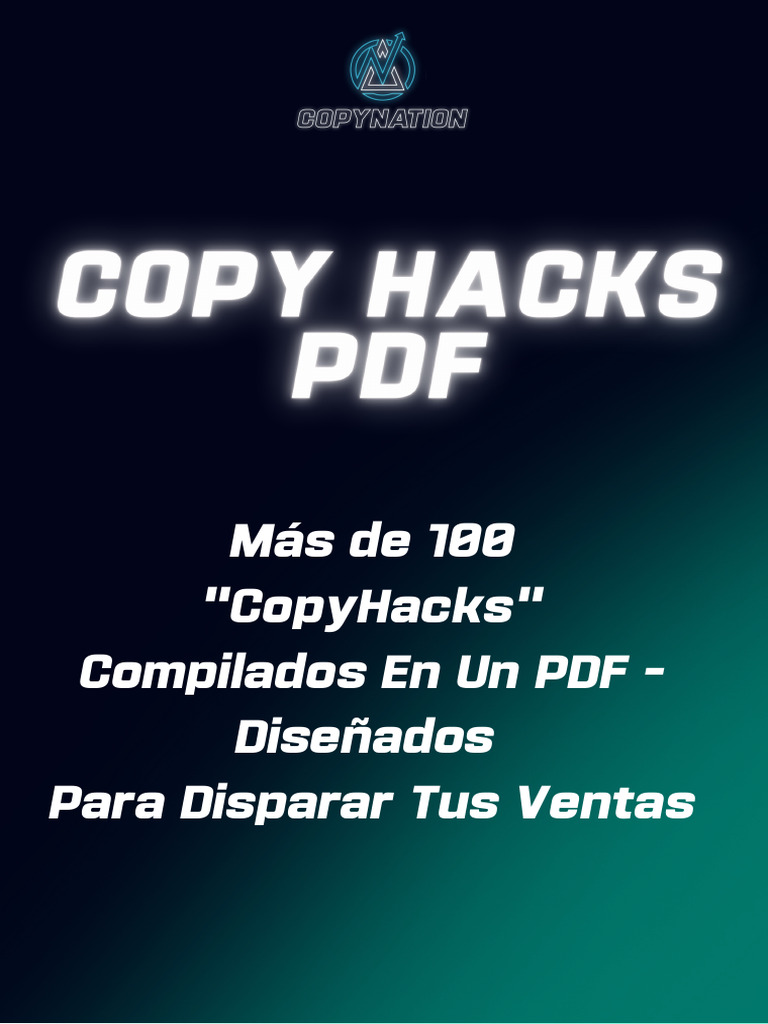 CopyHack+Pack+PDF | PDF | Marketing | Persuasión