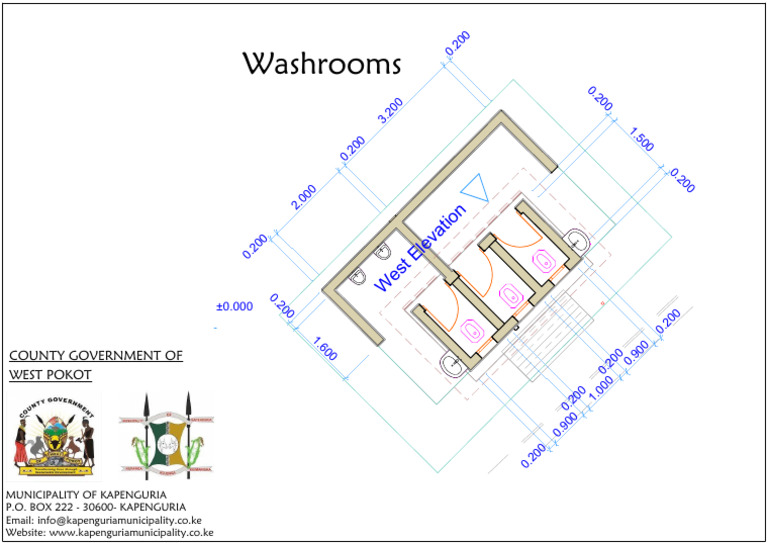 West Pokot Washroom Design Plans | PDF