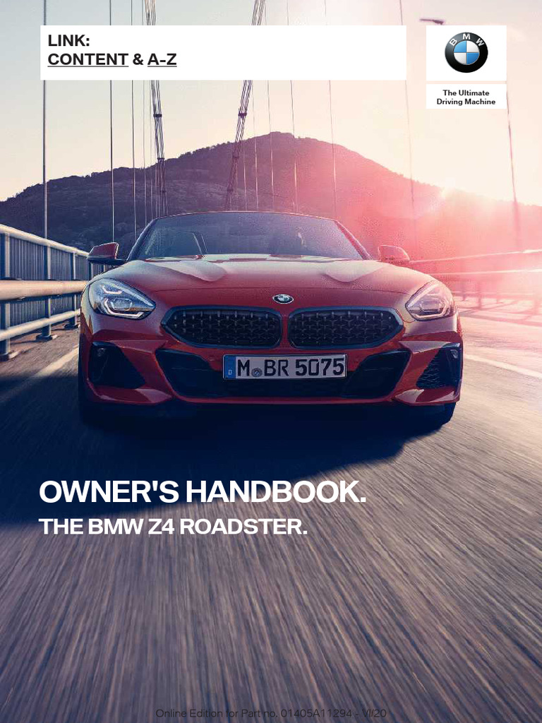 BMW Owner's+Handbook 01405A11294 | PDF | Information | Information Privacy