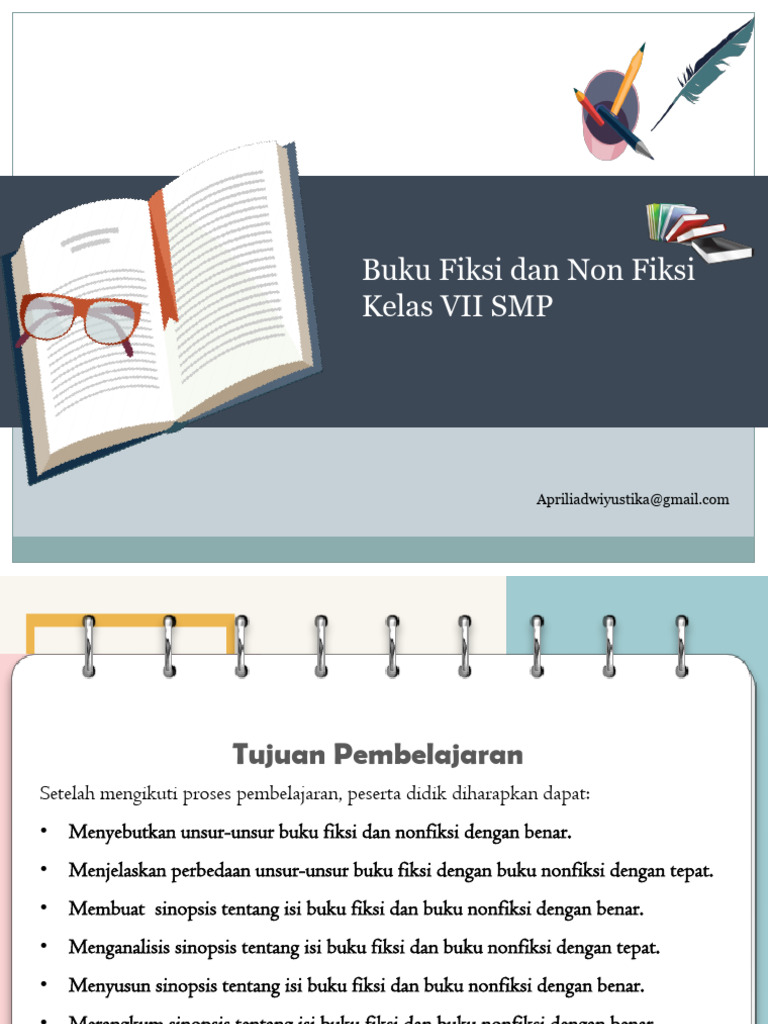 Buku Fiksi Dan Non Fiksi | PDF