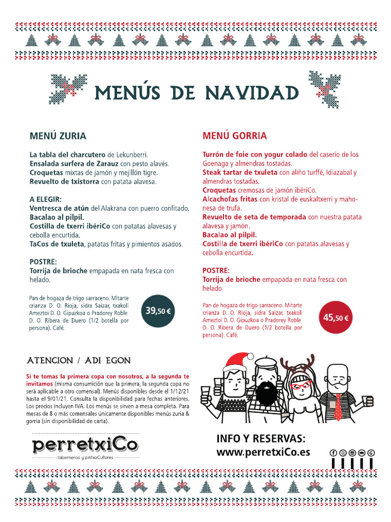 Menus Navidad | PDF