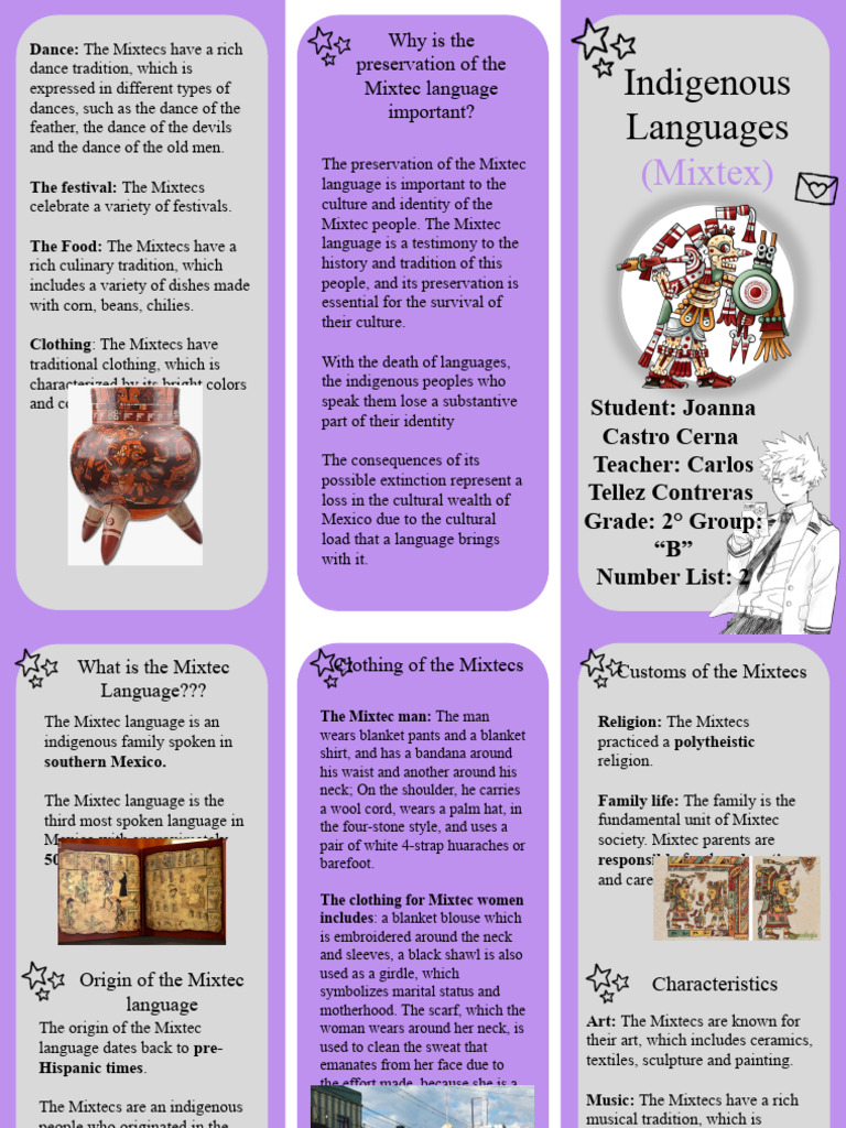 Triptico Ingles | PDF