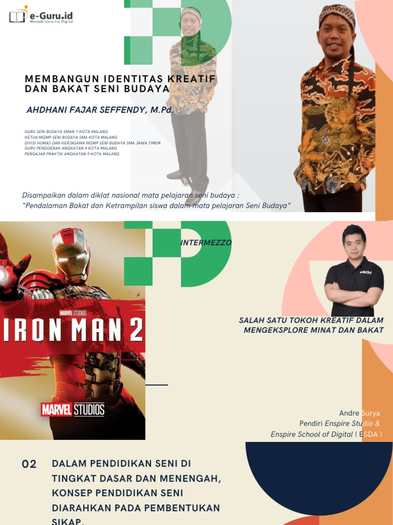 Membangun Identitas Kreatif Dan Bakat Seni Budaya | PDF