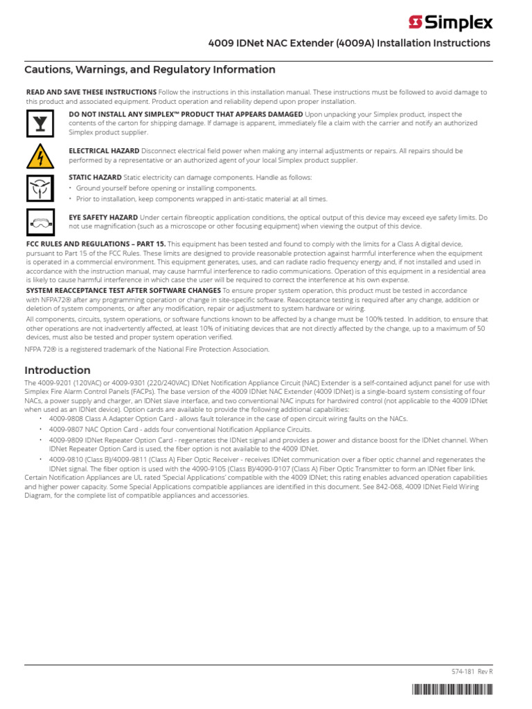 574-181 4009 NAC Extender | PDF | Electrical Engineering | Computing