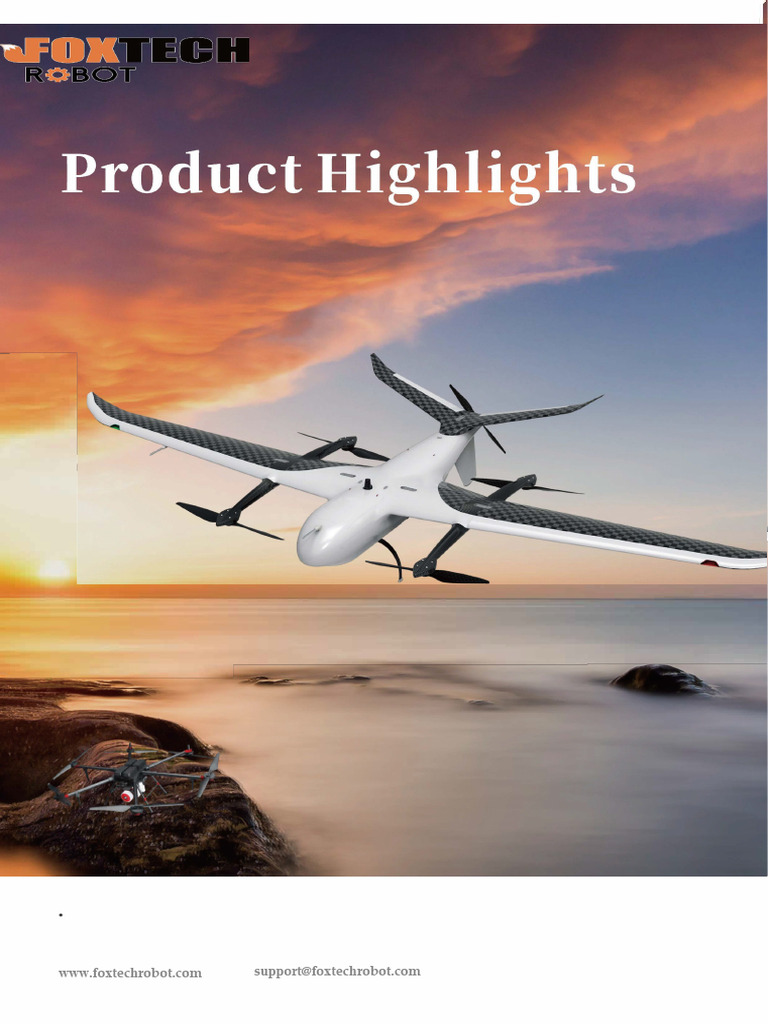Foxtechrobot - Product Highlight | PDF | Unmanned Aerial Vehicle