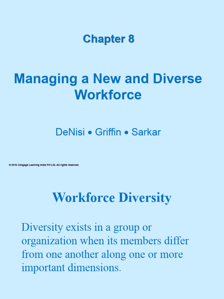 DeNisi Sarkar HR PPT Ch08 | PDF | Employment | Disability