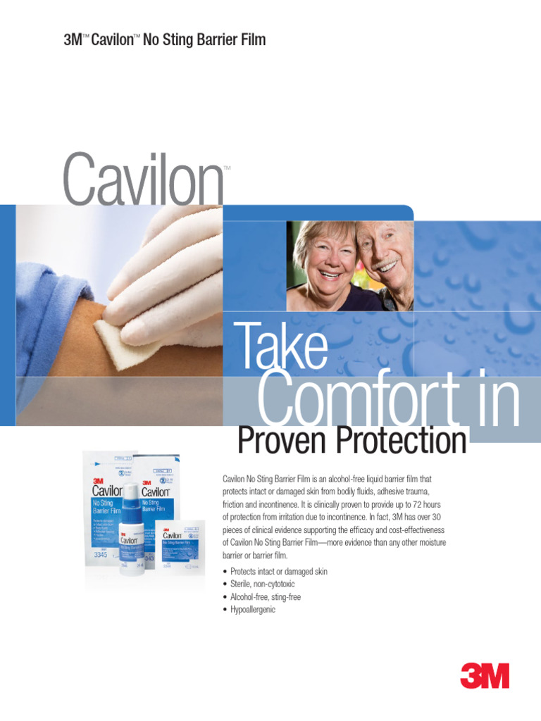 3M Cavilon Spray | PDF | Urinary Incontinence | Medicine