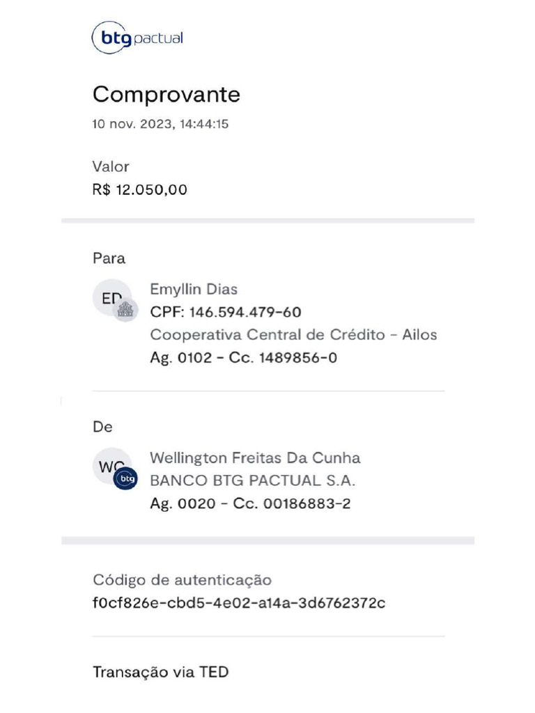 Comprovante-Emyllin | PDF