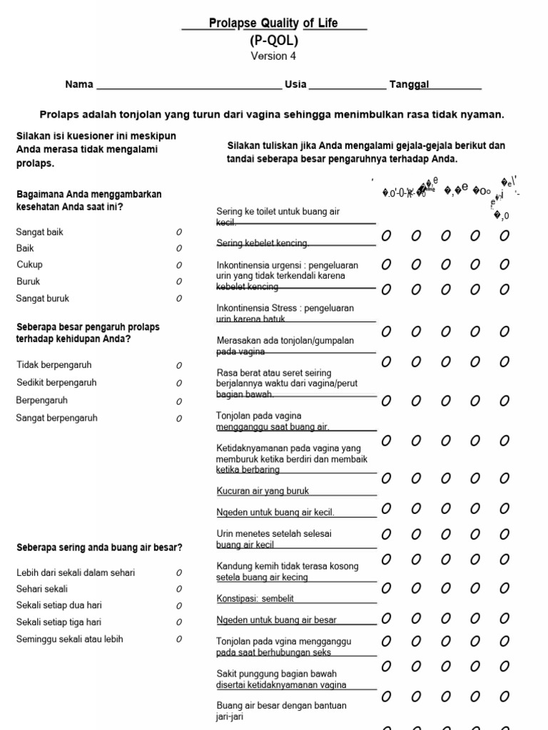 P QOL (1) Terjemahan | PDF