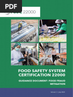 Food Defense Plan Template | PDF | Vulnerability (Computing) | Security