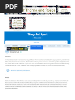 Things Fall Apart | PDF