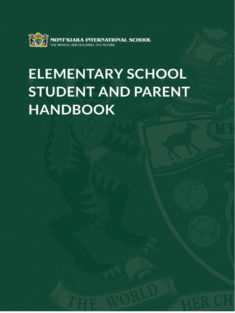 MKIS ES - ECE Student - Parent Handbook 2022-2023 | PDF