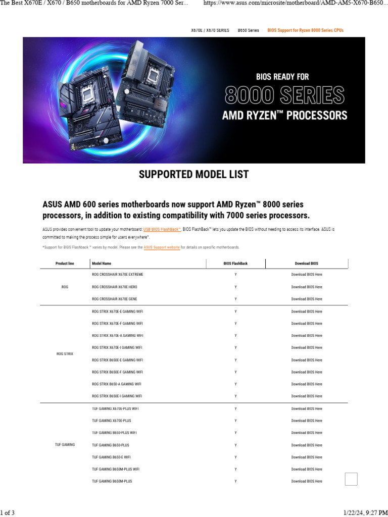 The Best X670E - X670 - B650 Motherboards For AMD Ryzen 7000 Series ...