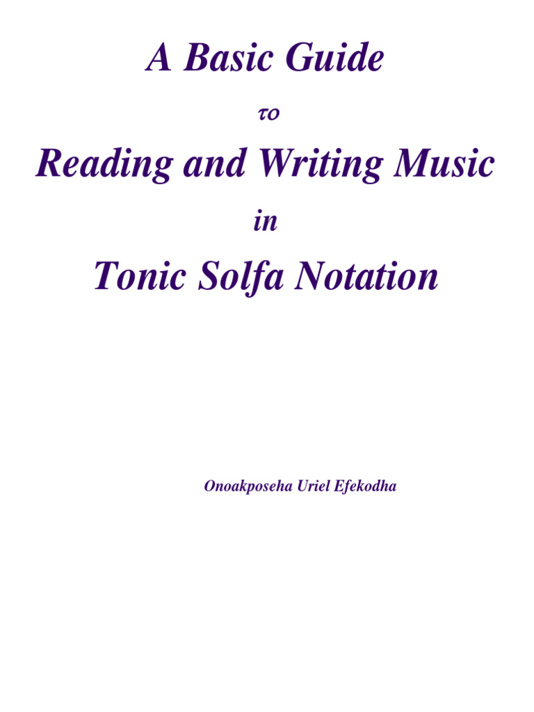 A Basic Guide To Solfa-WPS Office | PDF